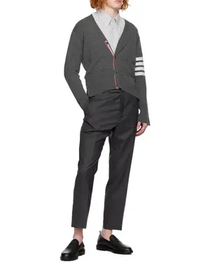 Thom Browne 4-bar Stripe Cardigan