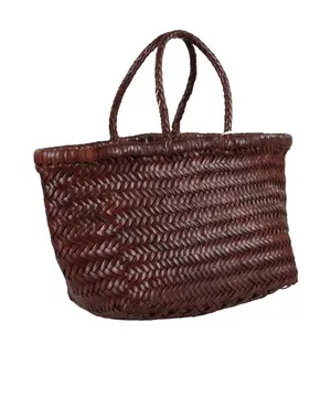 Dragon Diffusion Bamboo Triple Jump Tote Bag - Brown