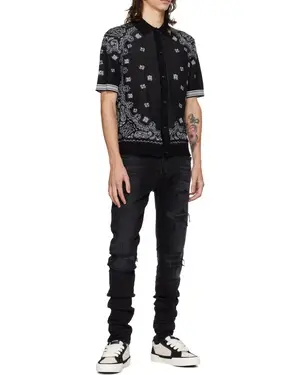 Amiri All-over Printed Short-sleeved Shirt