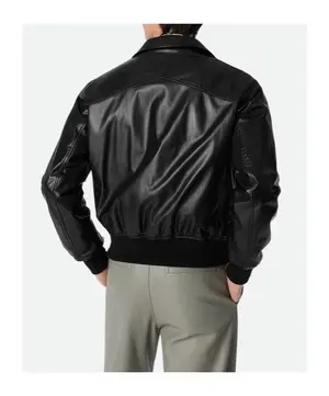 Bottega Veneta Zip-up Leather Blouson - Black