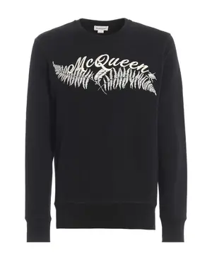 Alexander McQueen Embroidered Logo Sweatshirt