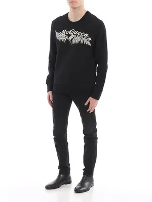 Alexander McQueen Embroidered Logo Sweatshirt