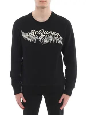 Alexander McQueen Embroidered Logo Sweatshirt