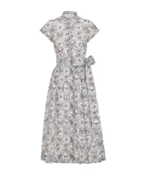 Dior Mid-length Dress With Tied Belt