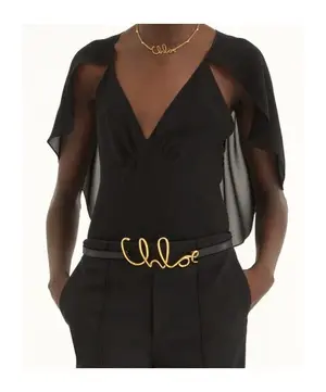 Chloé Cape Detail Tank Top