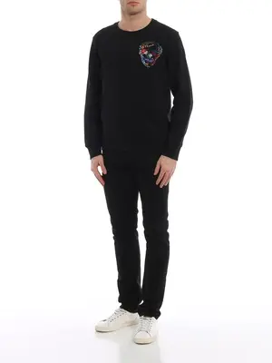 Alexander McQueen Round Neck Logo Sweatshirt