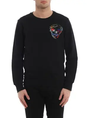 Alexander McQueen Round Neck Logo Sweatshirt