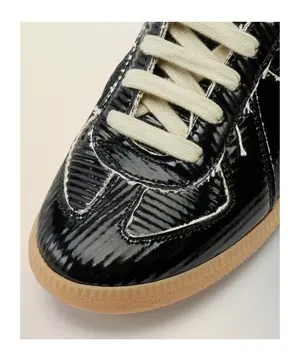 MAISON MARGIELA Replica Lace-up Sneakers - Black