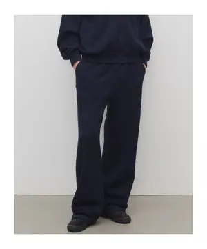 THE ROW Zaven Elasticated Trousers - Black