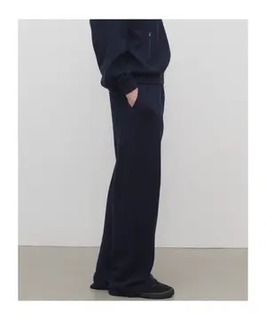 THE ROW Zaven Elasticated Trousers - Black