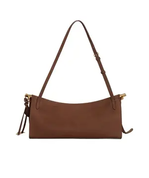 Alaïa Le Click East West Medium Shoulder Bag - Brown