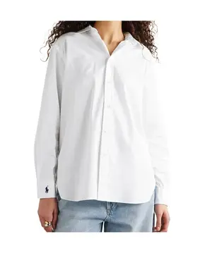 Polo Ralph Lauren Embroidered Cotton-poplin Shirt