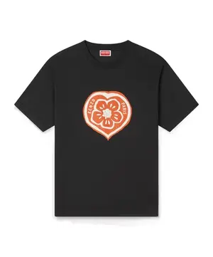 Kenzo Boke Heart Crewneck T-shirt - Black