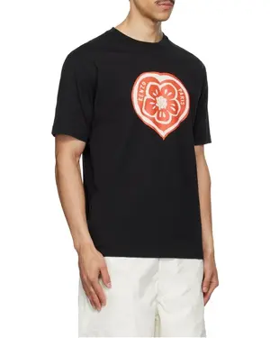 Kenzo Boke Heart Crewneck T-shirt - Black