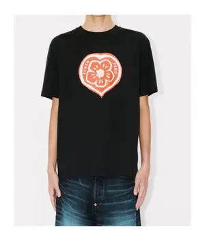 Kenzo Boke Heart Crewneck T-shirt - Black