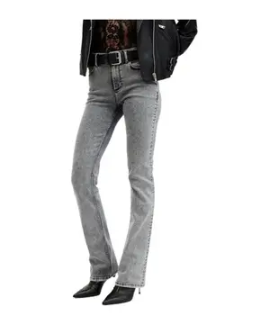 ALLSAINTS Haldan Bootcut Jeans - Gray