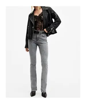 ALLSAINTS Haldan Bootcut Jeans - Gray
