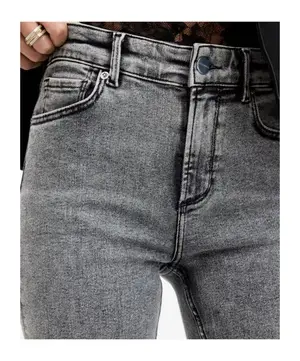 ALLSAINTS Haldan Bootcut Jeans - Gray