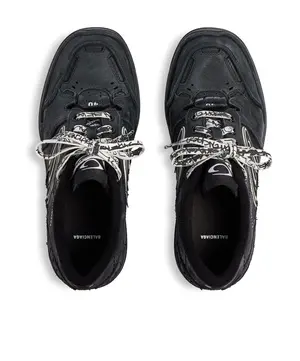 Balenciaga Hamptons Low Top Sneakers - Black