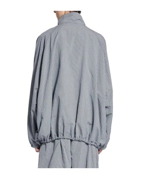 Balenciaga Checked Zip-up Jacket