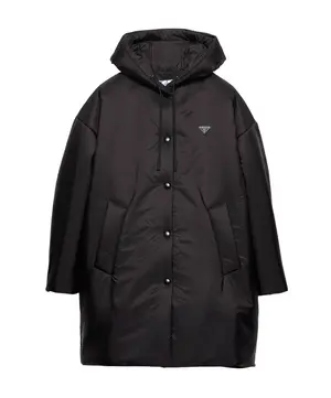 Prada Re-nylon Lightweight Raincoat - Black