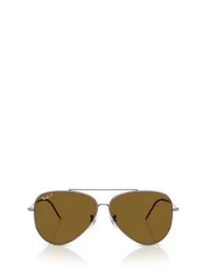 Ray-ban Aviator Reverse Polarized Sunglasses - Green