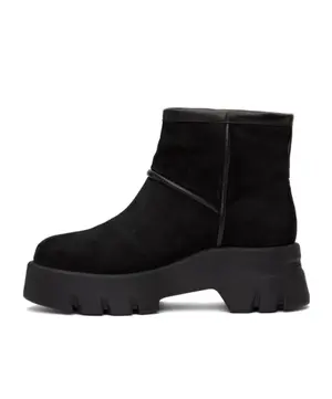 GIANVITO ROSSI Round Toe Thick Sole Short Boots