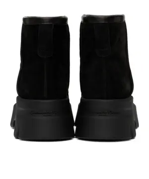 GIANVITO ROSSI Round Toe Thick Sole Short Boots