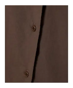 NILI LOTAN Amante" Poplin Shirt - Brown