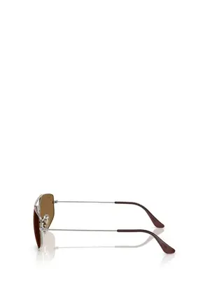 Ray-ban Explorer Rectangular Sunglasses - Brown