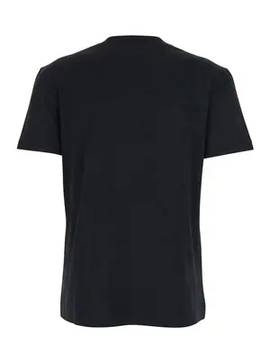 Dolce & Gabbana Embellished Logo Crewneck T-shirt - Black