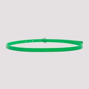 Bottega Veneta Triangle Buckle Thin Belt