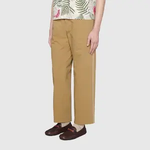 Gucci Web Stripe Driving Loafers