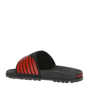 Emporio Armani Logo Texture Upper Sandals