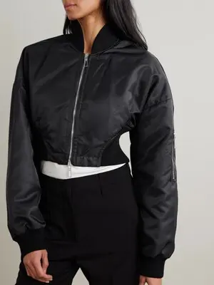 Sportmax Cropped Bomber Jacket