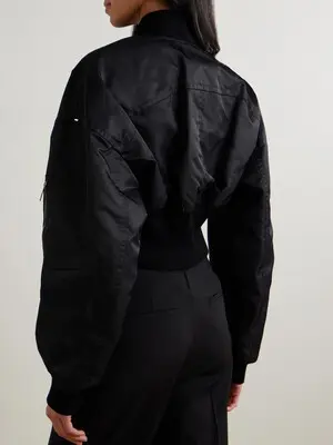 Sportmax Cropped Bomber Jacket