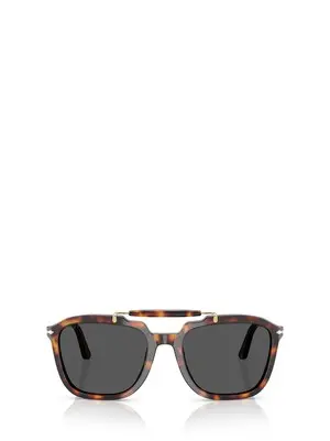 Persol Pilot Frame Sunglasses - Black