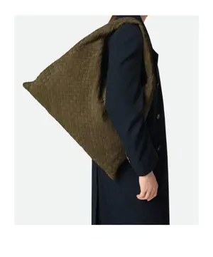 Bottega Veneta Large Hop Bag - Mud