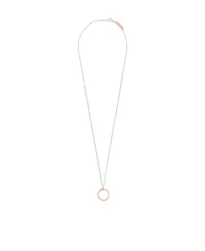 MAISON MARGIELA Maison Margiela Numerical Ring Detail Necklace Yellow