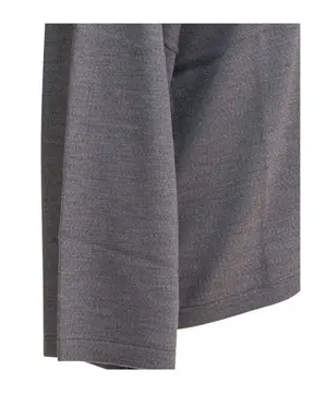 Khaite Darcy Crewneck Pullover In Fine Merino Wool - Grey