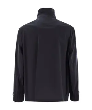 Brunello Cucinelli High-neck Long-sleeve Jacket