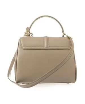 Celine Small 16 Bag In Satinated Calfskin - Nude