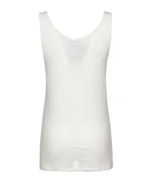 Saint Laurent Sleeveless Ribbed Tank Top - No