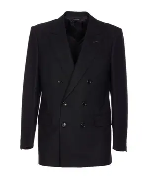 TOM FORD Wool Double-breasted Coat