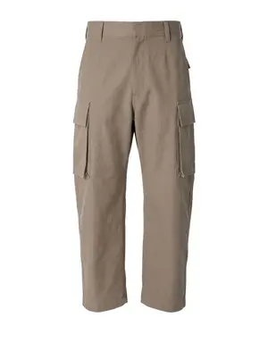 Bottega Veneta Twill Cargo Pants - Sealed Grey