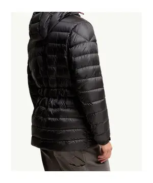 Moncler Oahu Hooded Short Padded Jacket - Black