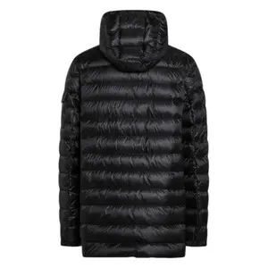 Moncler Oahu Hooded Short Padded Jacket - Black