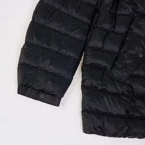 Moncler Oahu Hooded Short Padded Jacket - Black