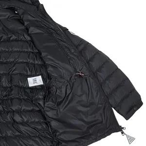 Moncler Oahu Hooded Short Padded Jacket - Black