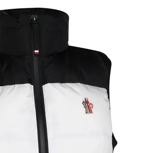 Moncler High Neck Sleeveless Ski Jumpsuit - Black